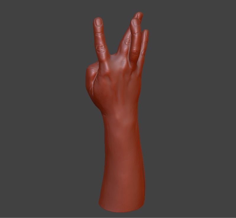 Westside sign hand 3D model 3D printable | CGTrader