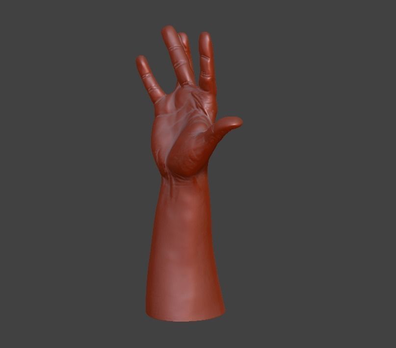 Westside sign hand 3D model 3D printable | CGTrader
