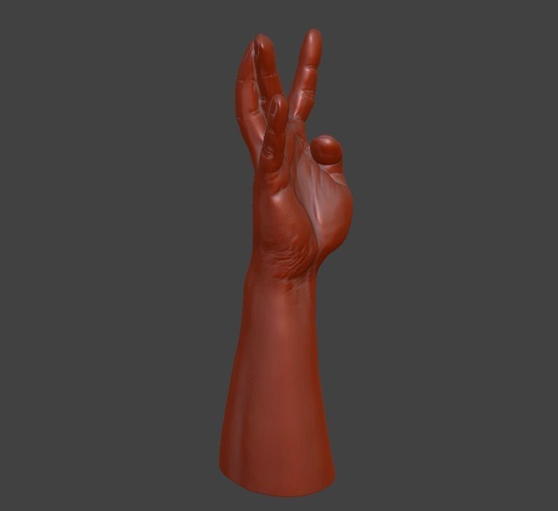 Westside sign hand 3D model 3D printable | CGTrader