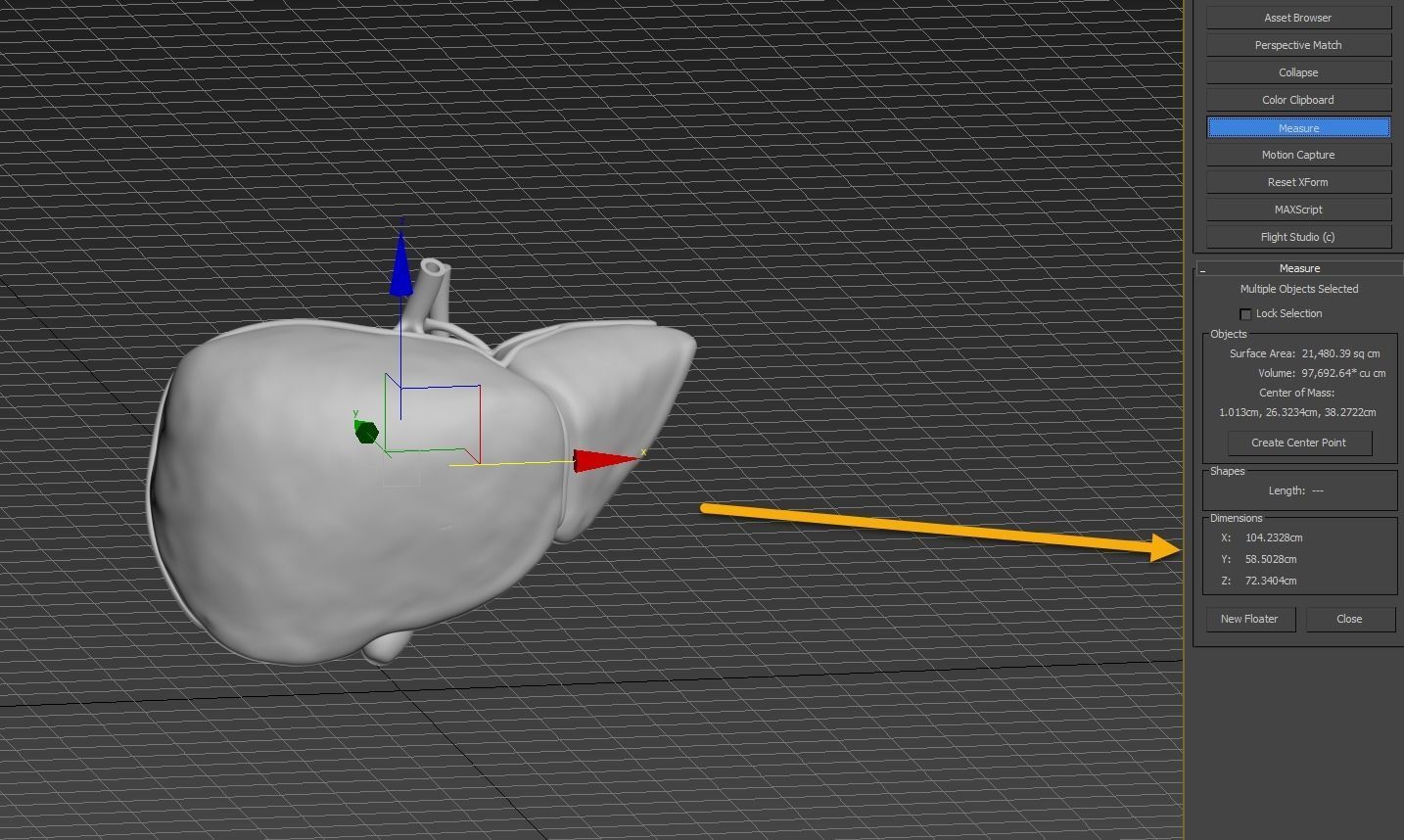 Printable Human Liver Anatomy 3 in1 3D model 3D printable | CGTrader