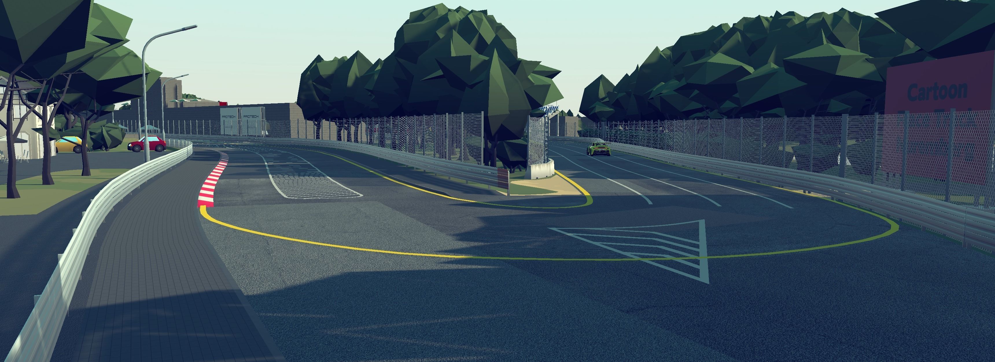 3D model Cartoon Race Track Nuremberg VR / AR / low-poly | CGTrader