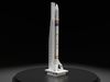 Miura1 Rocket and Launch Tower by PLD Space STL format 3D model 3D ...