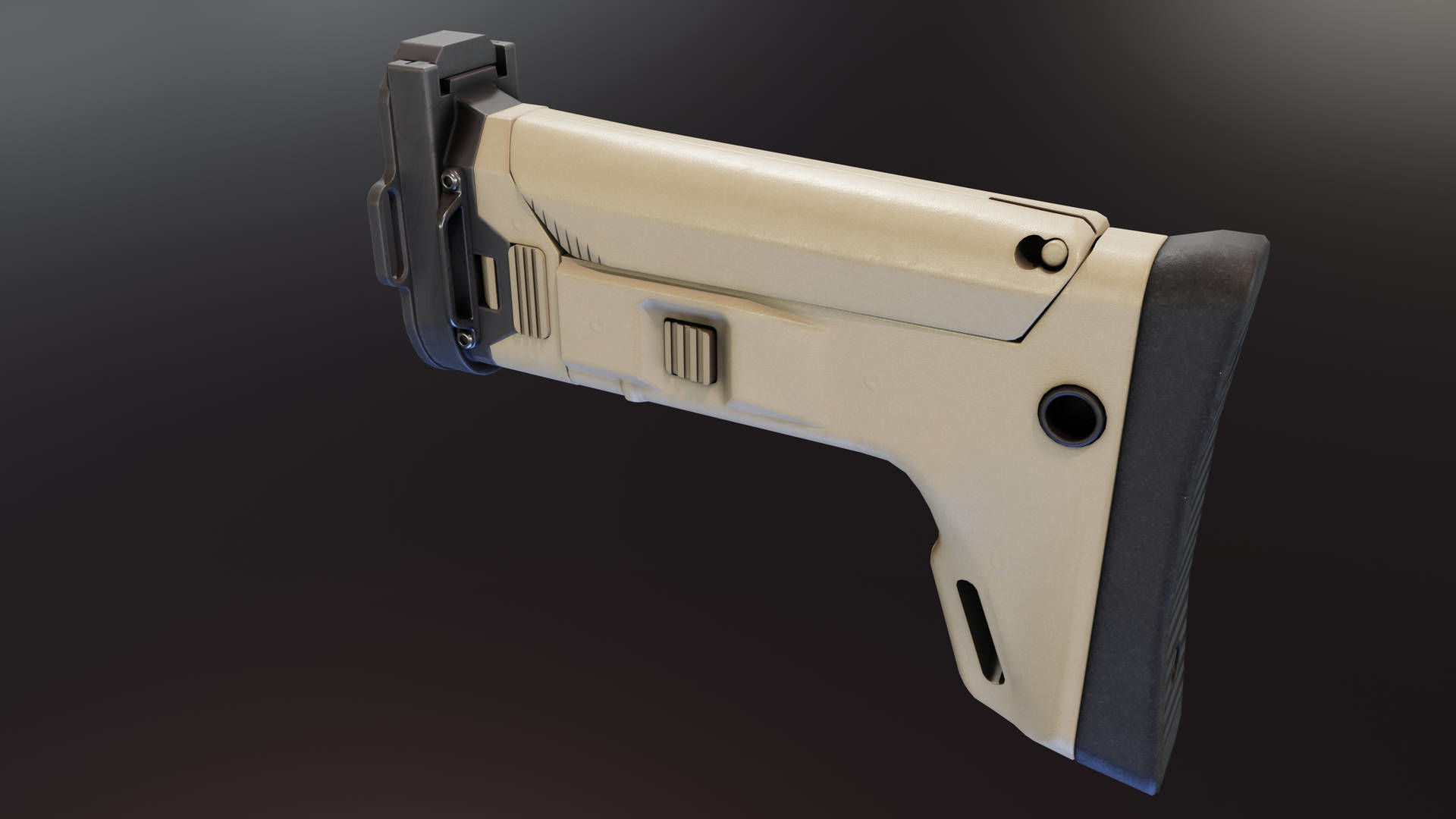 3D model Kinetic Scar Adaptable Stock VR / AR / low-poly | CGTrader