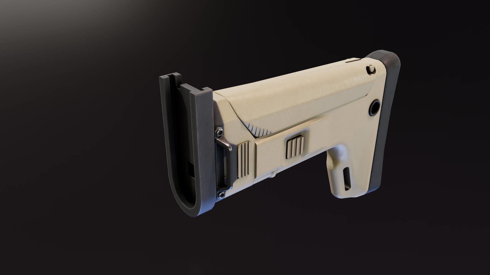 3D model Kinetic Scar Adaptable Stock VR / AR / low-poly | CGTrader