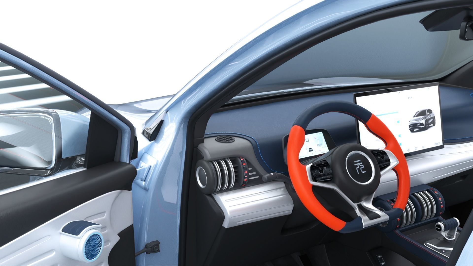 BYD Atto3 BYD YUAN PLUS EV 2023 Champion Edition with interior 3D model ...