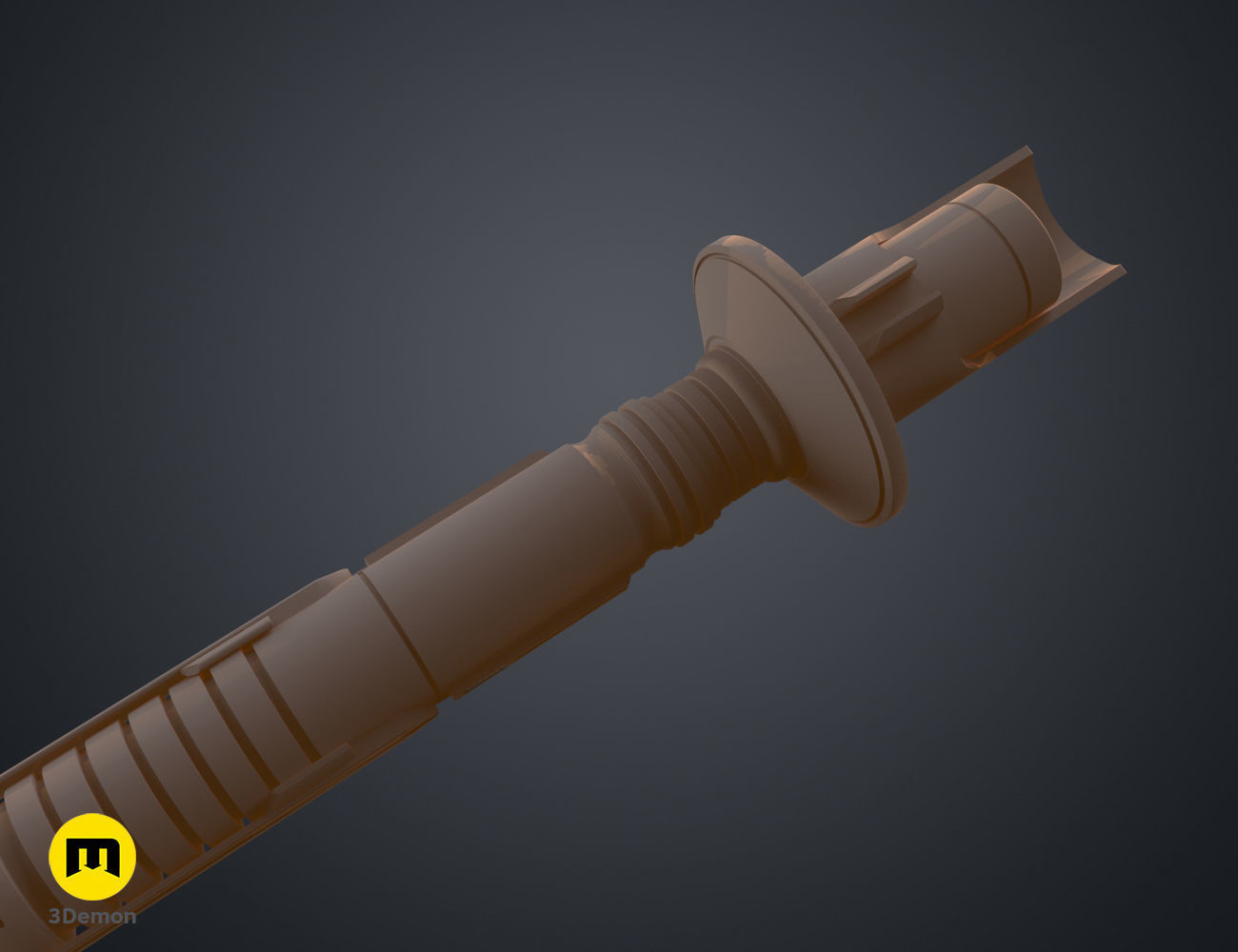 Ezra Bridger Third Lightsaber from Ahsoka 3D model 3D printable | CGTrader