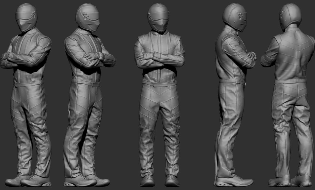 Simpson Diamondback - Stig 3D model FOR PRINT car pilot 3D model 3D ...