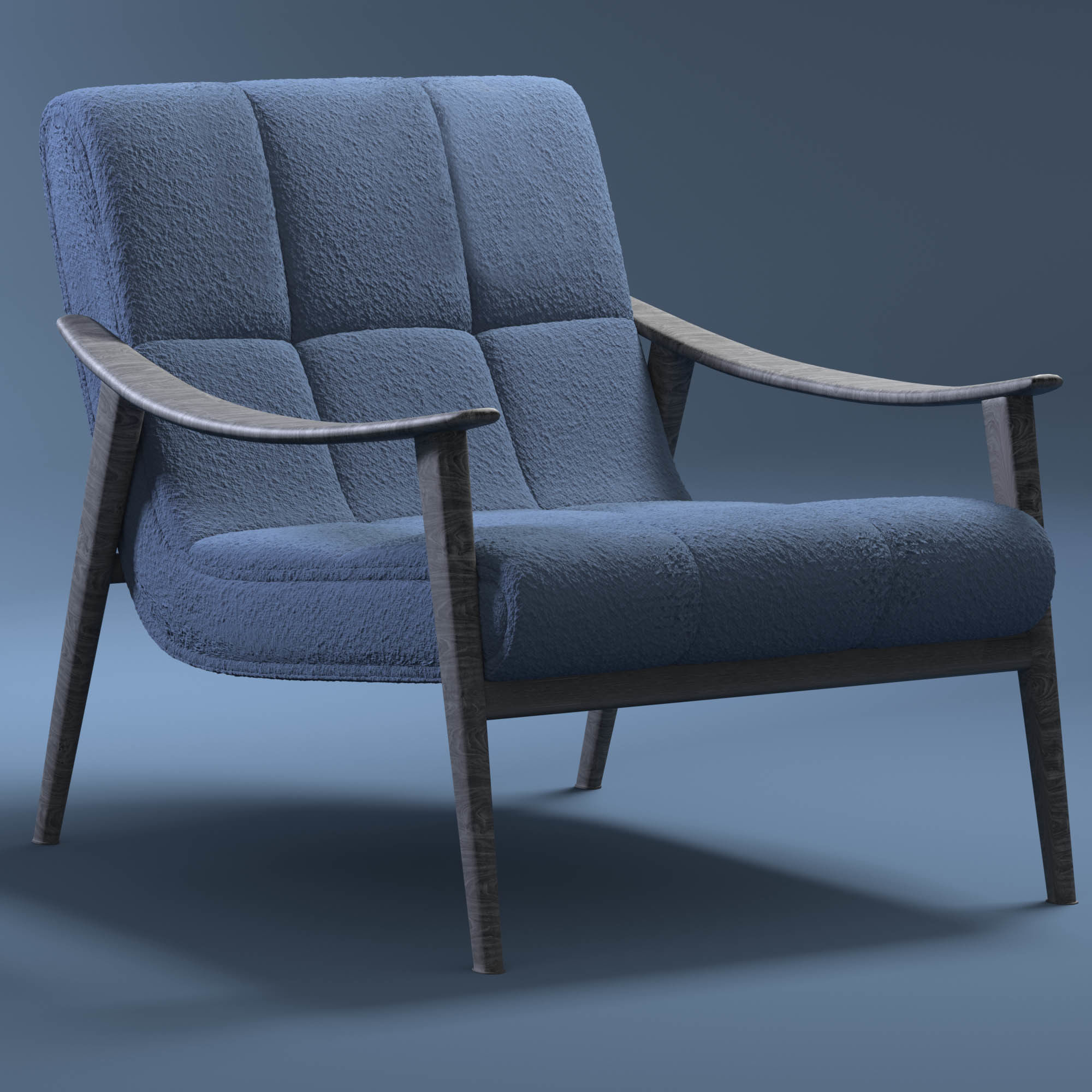 FYNN Chair By Minotti free 3D model | CGTrader