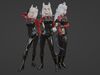Anime Character - From Helltaker 3D model | CGTrader