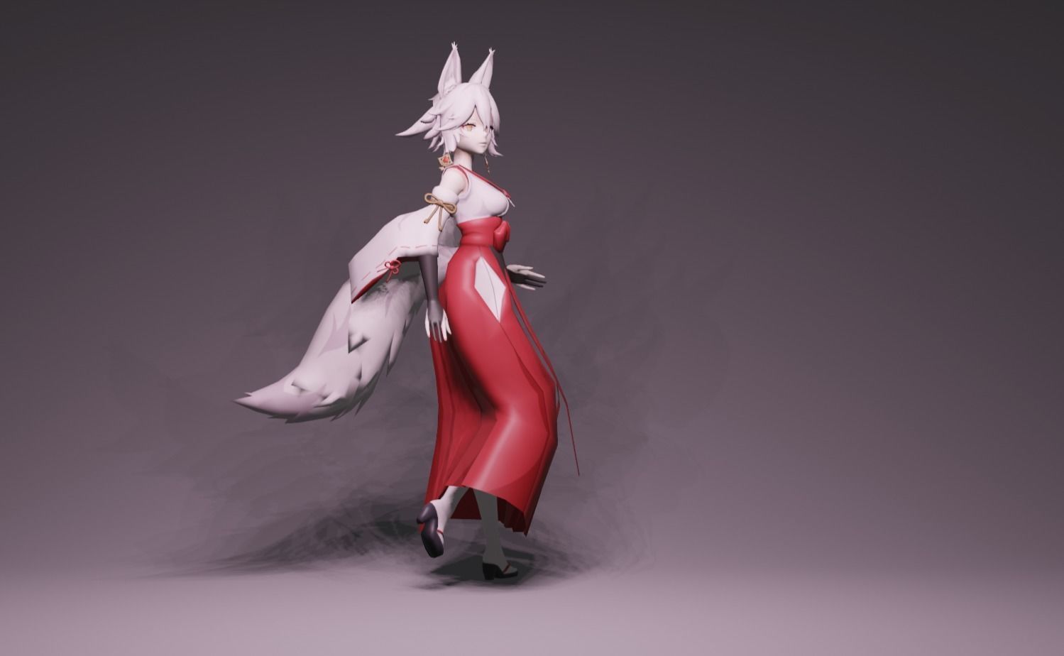 Anime Character - GI Lady Saiguu 3D model | CGTrader
