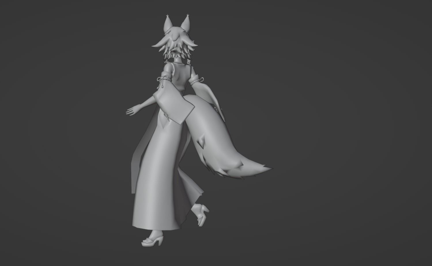 Anime Character - GI Lady Saiguu 3D model | CGTrader