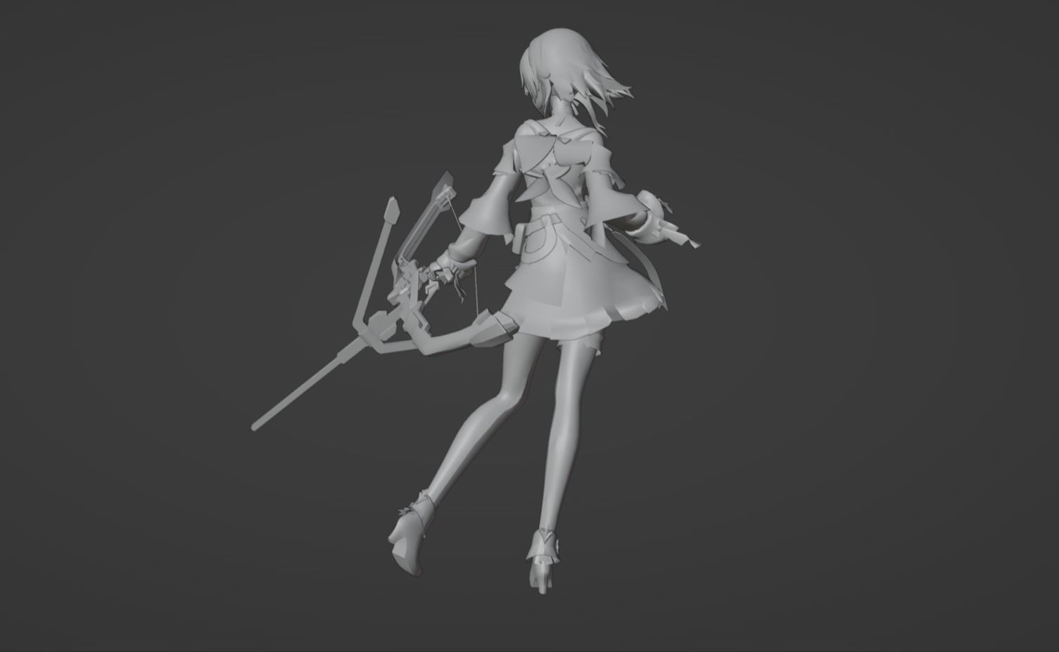 Anime Character - HSR March 7th 3D model | CGTrader