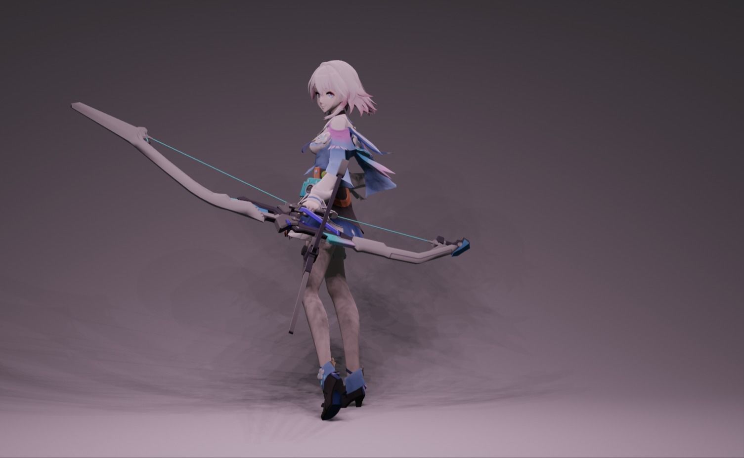 Anime Character - HSR March 7th 3D model | CGTrader