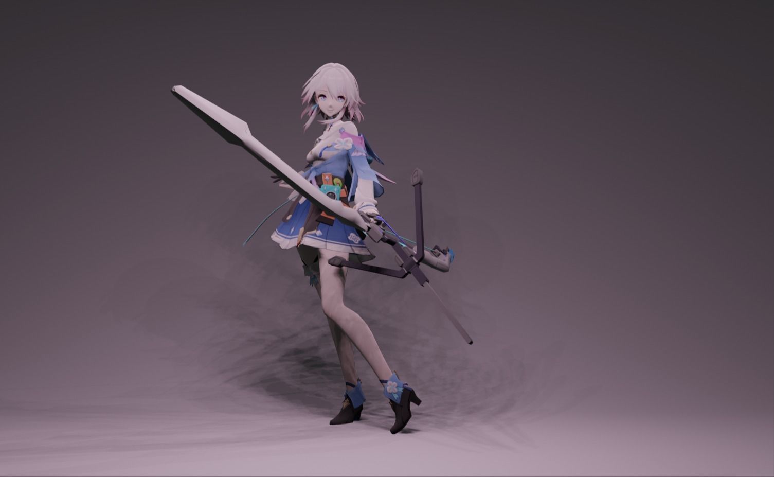 Anime Character - HSR March 7th 3D model | CGTrader