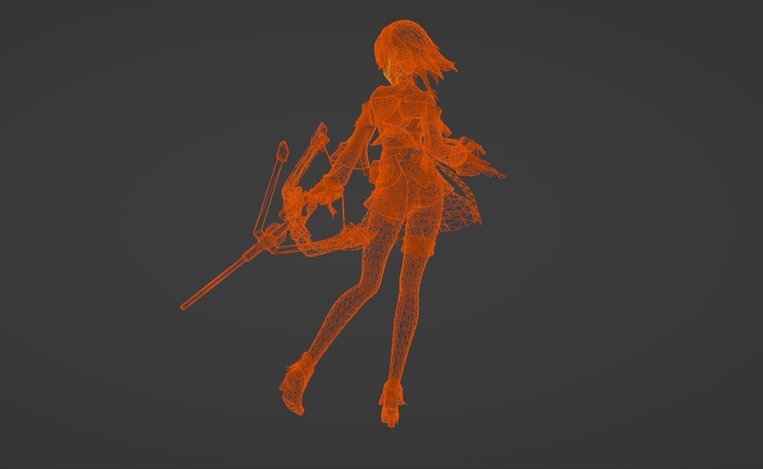 Anime Character - HSR March 7th 3D model | CGTrader