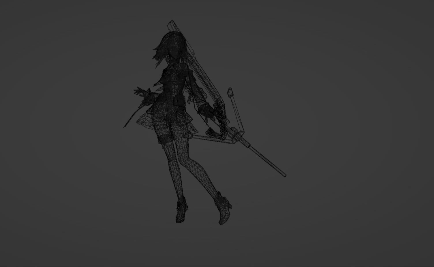 Anime Character - HSR March 7th 3D model | CGTrader