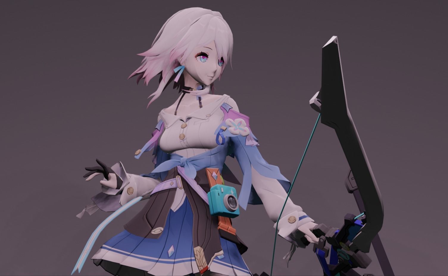 Anime Character - HSR March 7th 3D model | CGTrader