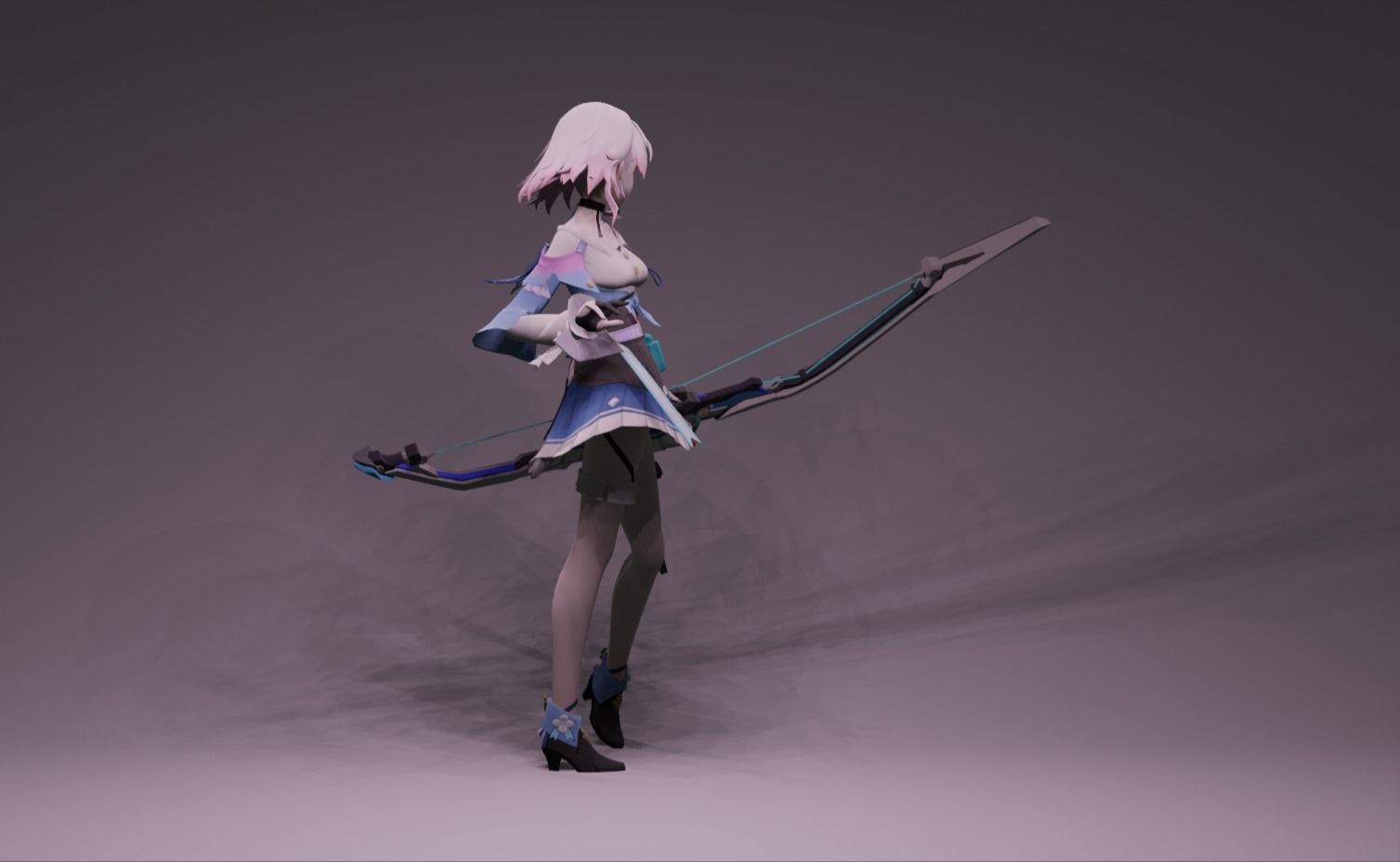 Anime Character - HSR March 7th 3D model | CGTrader