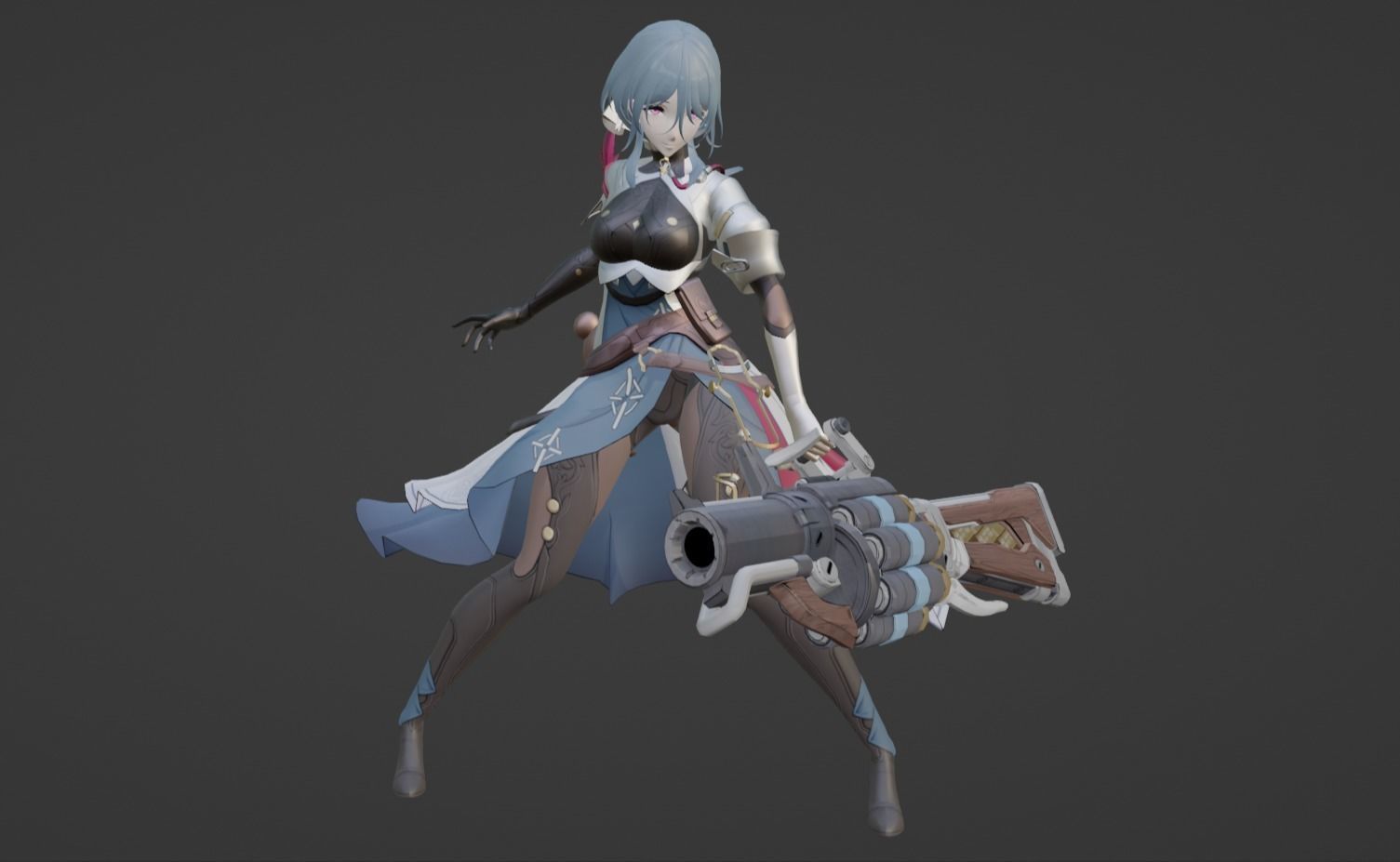 Anime Character - HSR Natasha 3D model | CGTrader