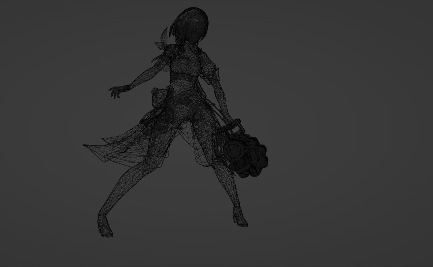 Anime Character - HSR Natasha 3D model | CGTrader