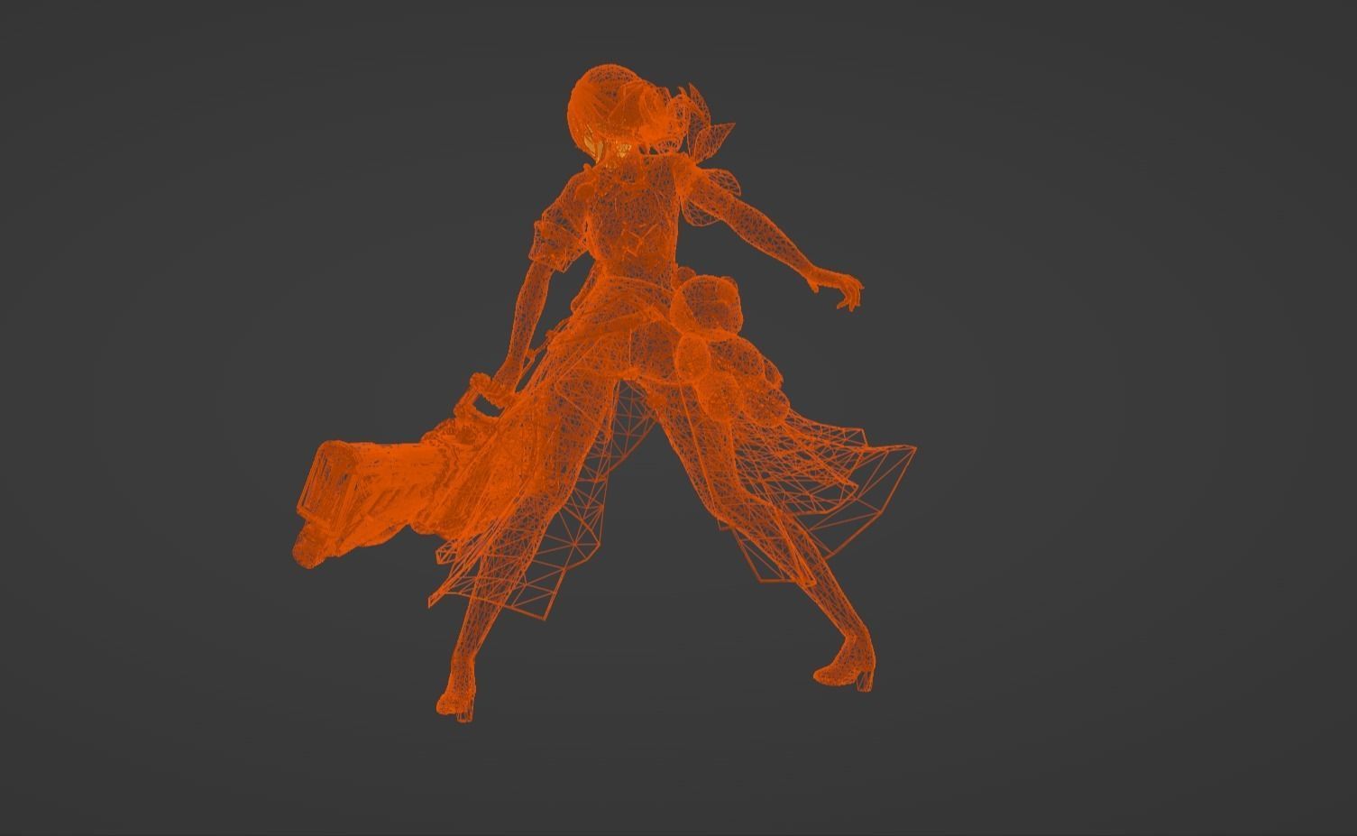 Anime Character - HSR Natasha 3D model | CGTrader