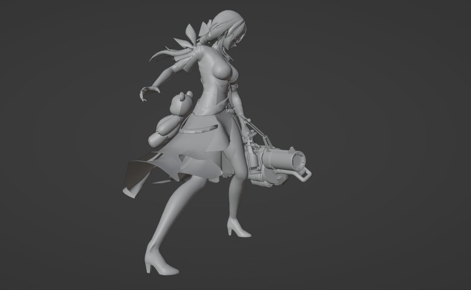 Anime Character - HSR Natasha 3D model | CGTrader