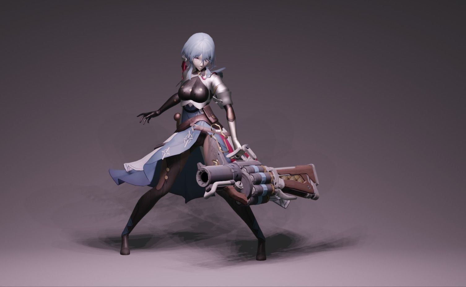 Anime Character - HSR Natasha 3D model | CGTrader