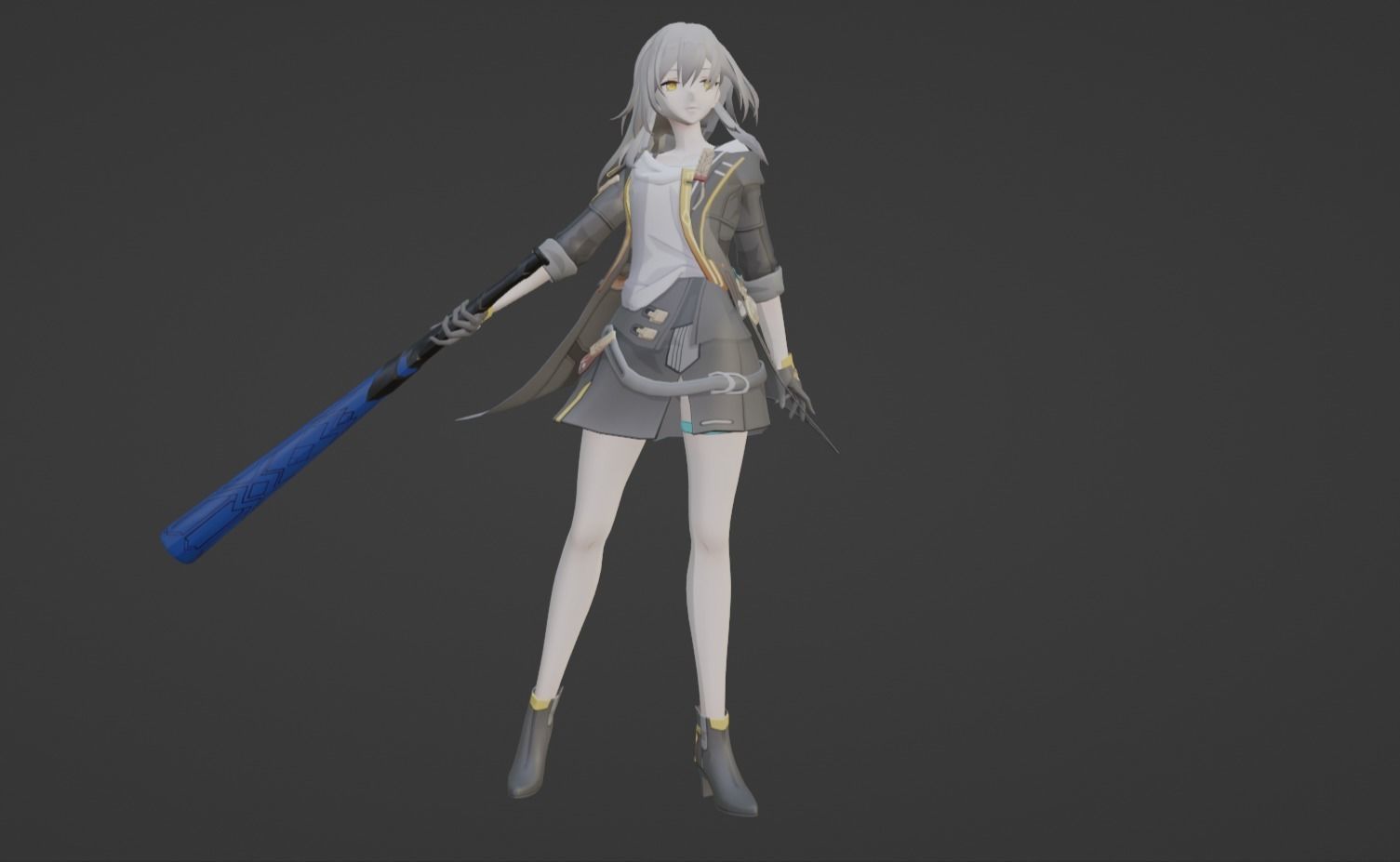Anime Character - HSR Receptacle Stelle 3D model | CGTrader