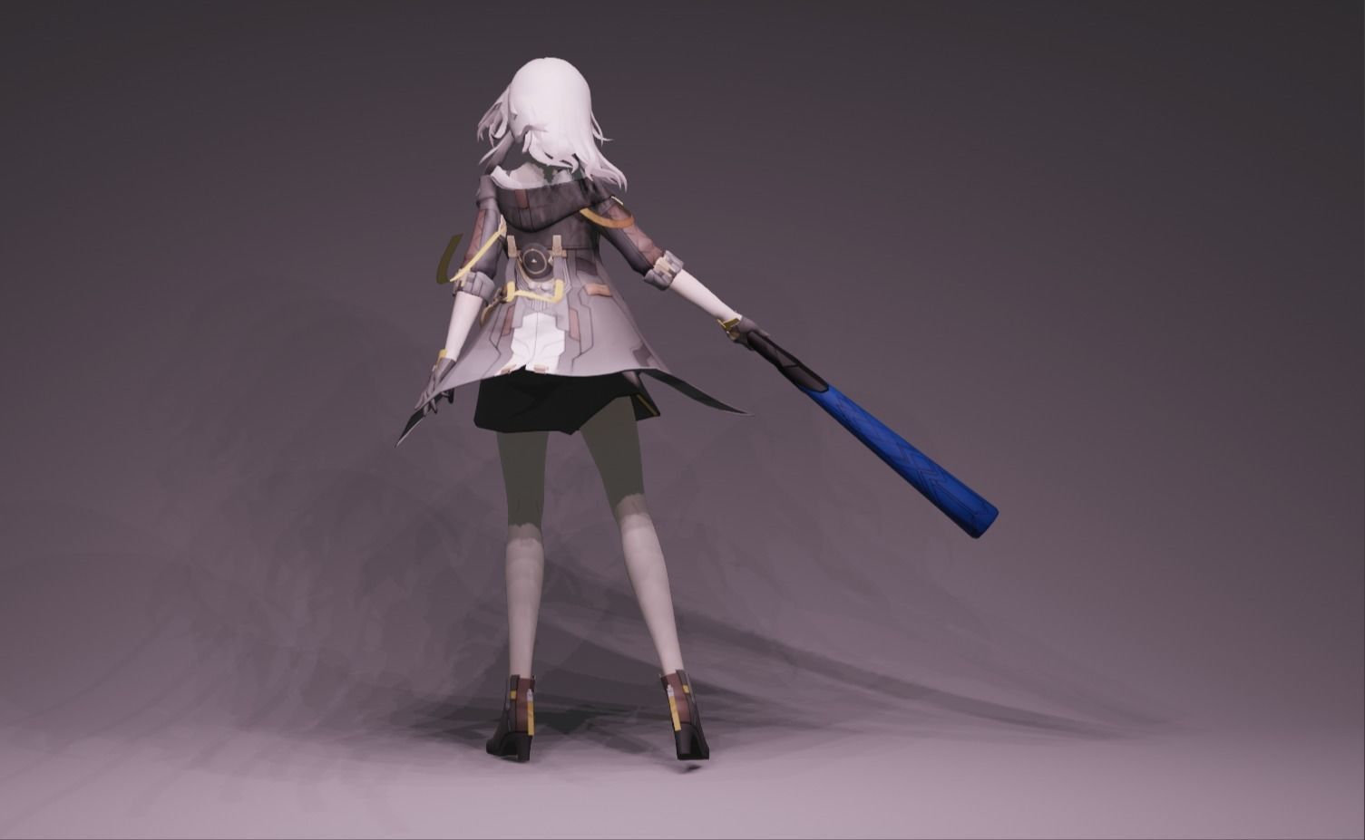 Anime Character - HSR Receptacle Stelle 3D model | CGTrader