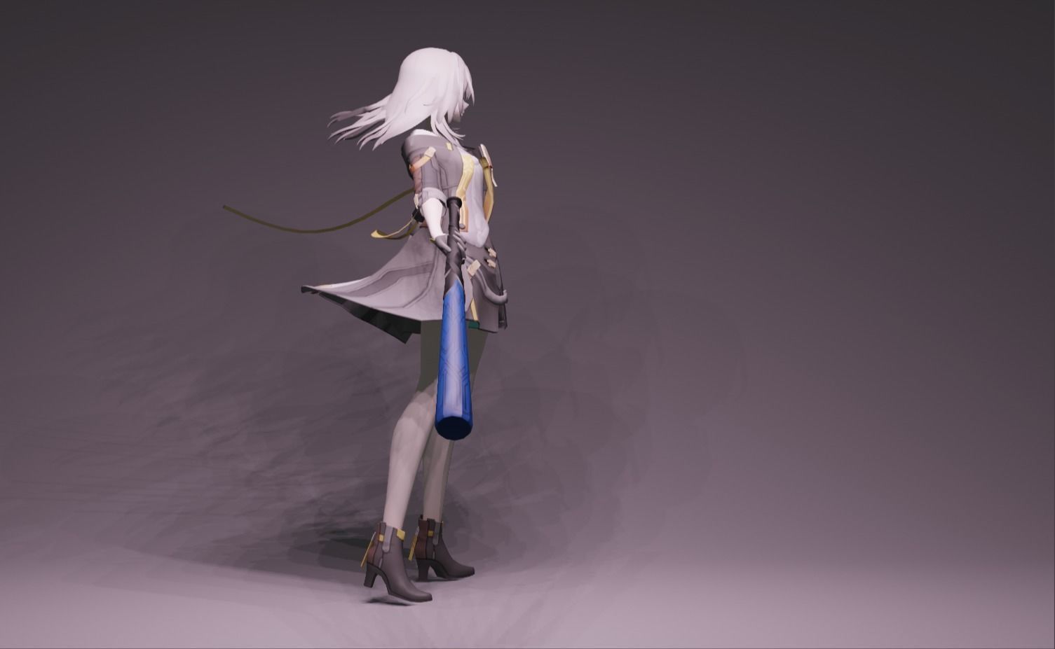 Anime Character - HSR Receptacle Stelle 3D model | CGTrader