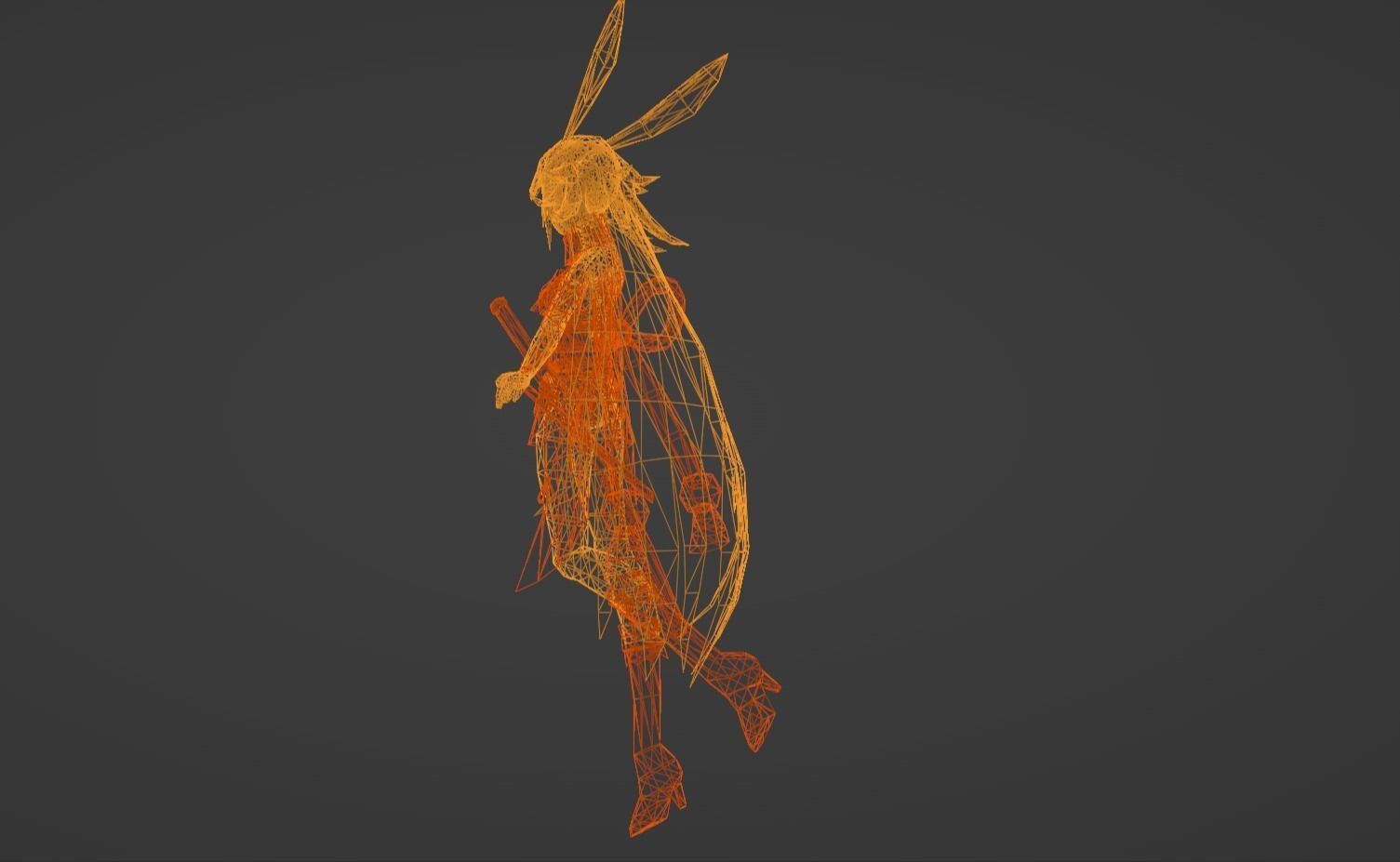 Anime Character - HSR Yae Sakura 3D model | CGTrader