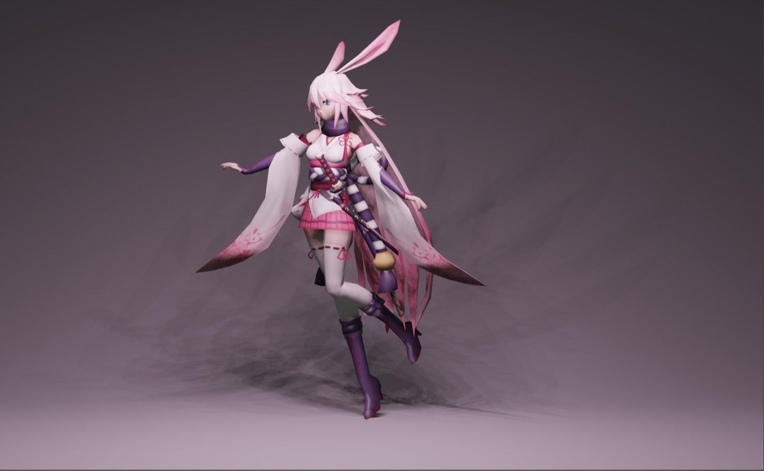 Anime Character - HSR Yae Sakura 3D model | CGTrader