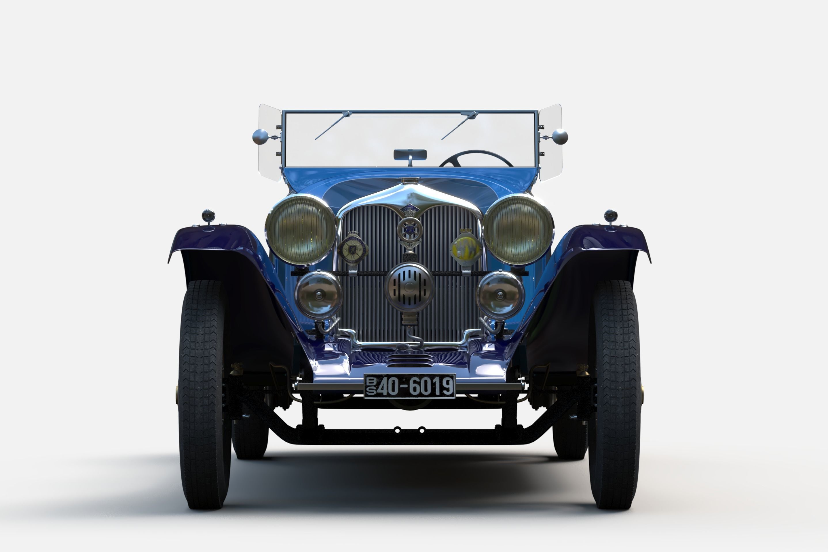Riley 1937 3D model | CGTrader