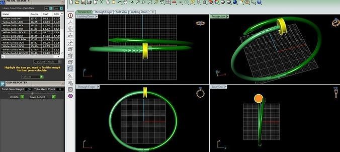 22 cart braclet 3D model 3D printable | CGTrader