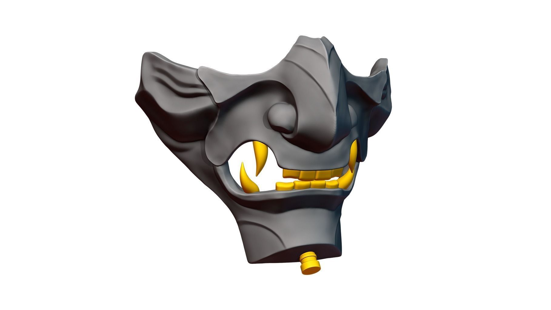 Ninja Mask Inspired of Ghost of Tsushima 3D model 3D printable | CGTrader
