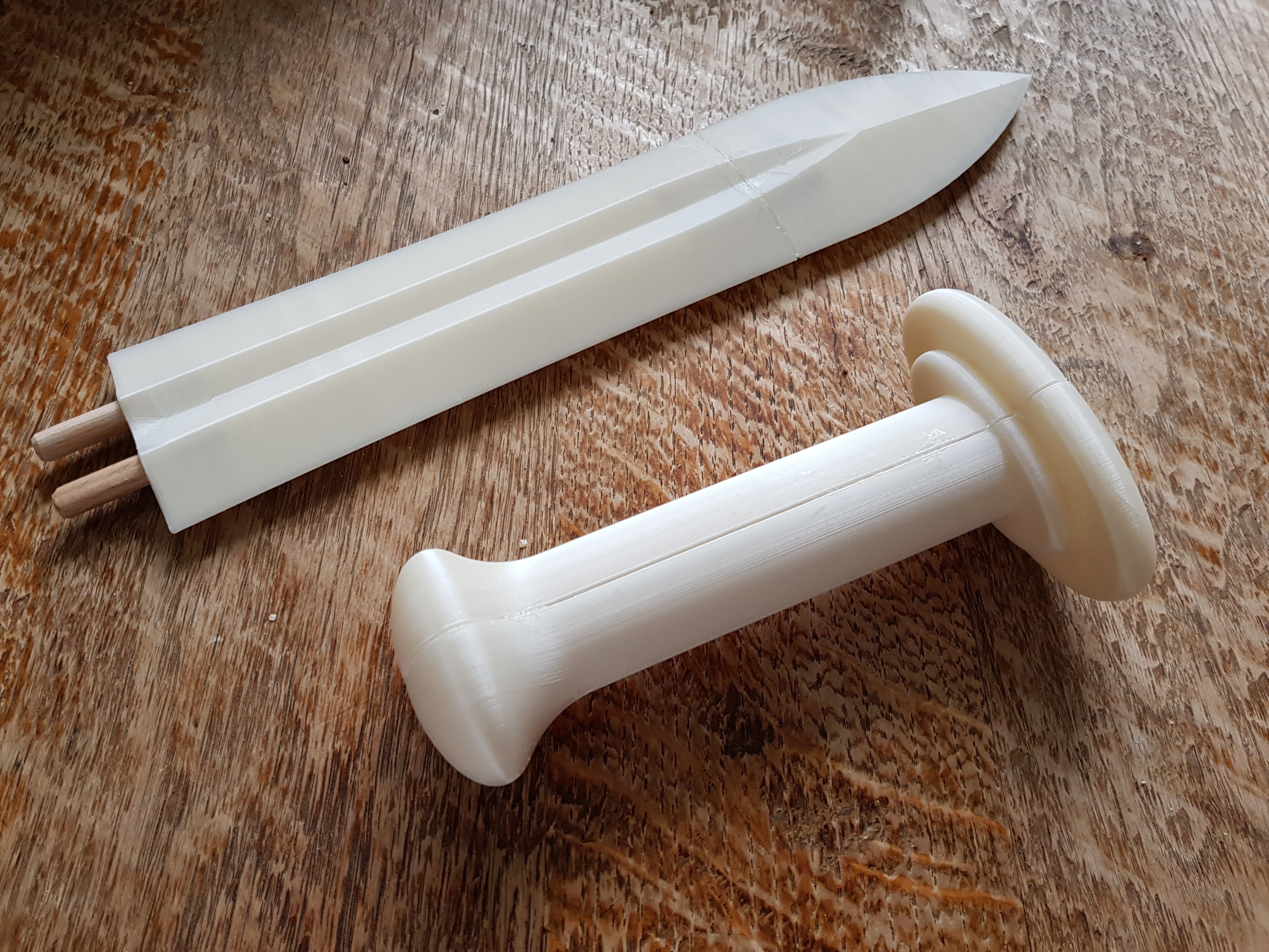 Medieval Dagger 3d print 3D model 3D printable | CGTrader