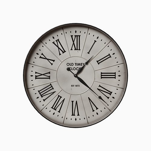 3D model Vintage Classic Clock VR / AR / low-poly | CGTrader