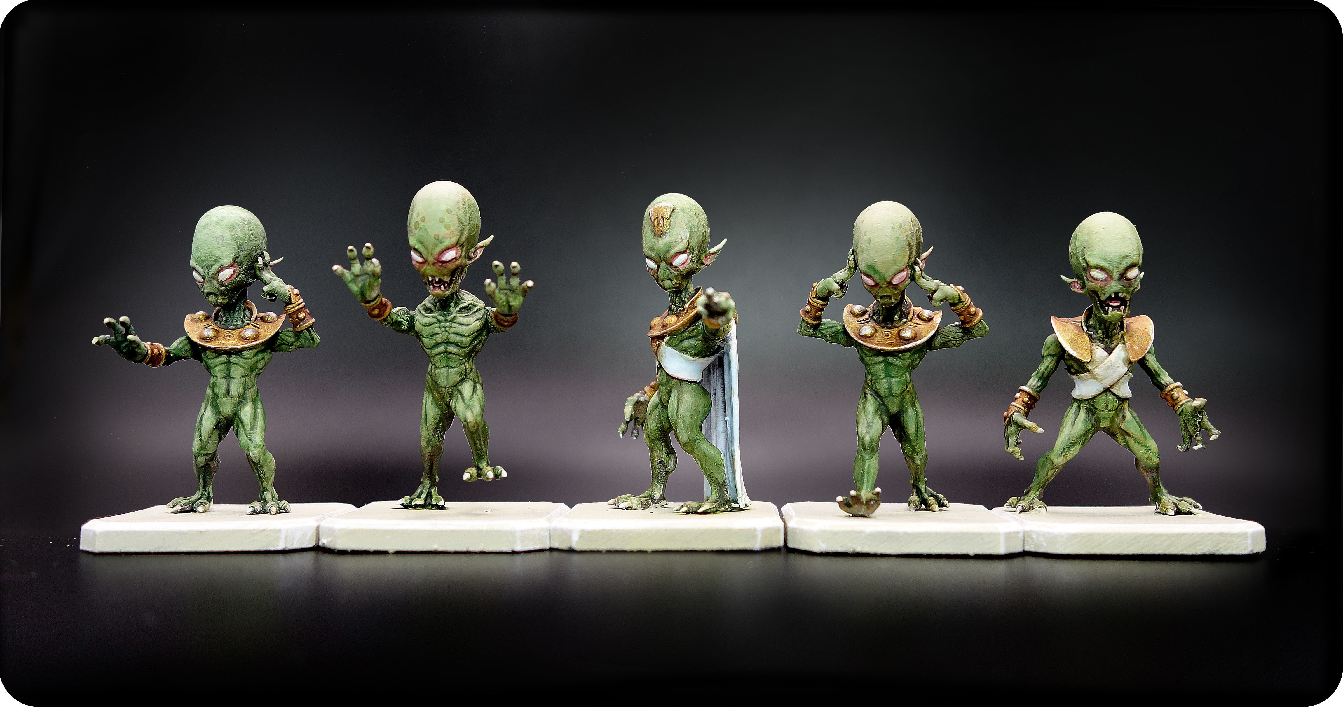 Mindarian Aliens 3D model 3D printable | CGTrader