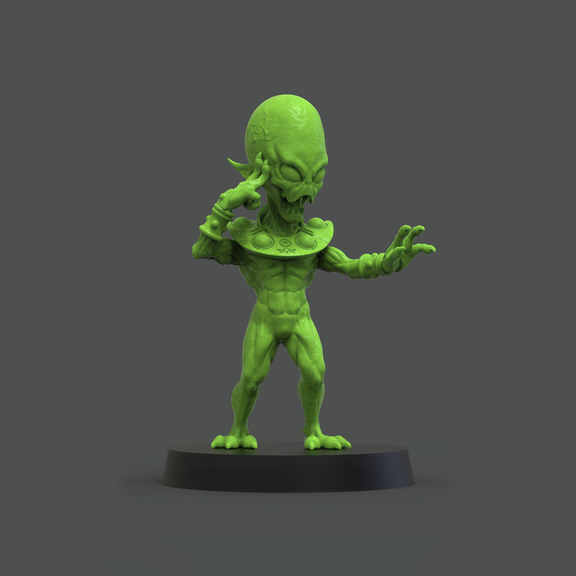 Mindarian Aliens 3D model 3D printable | CGTrader