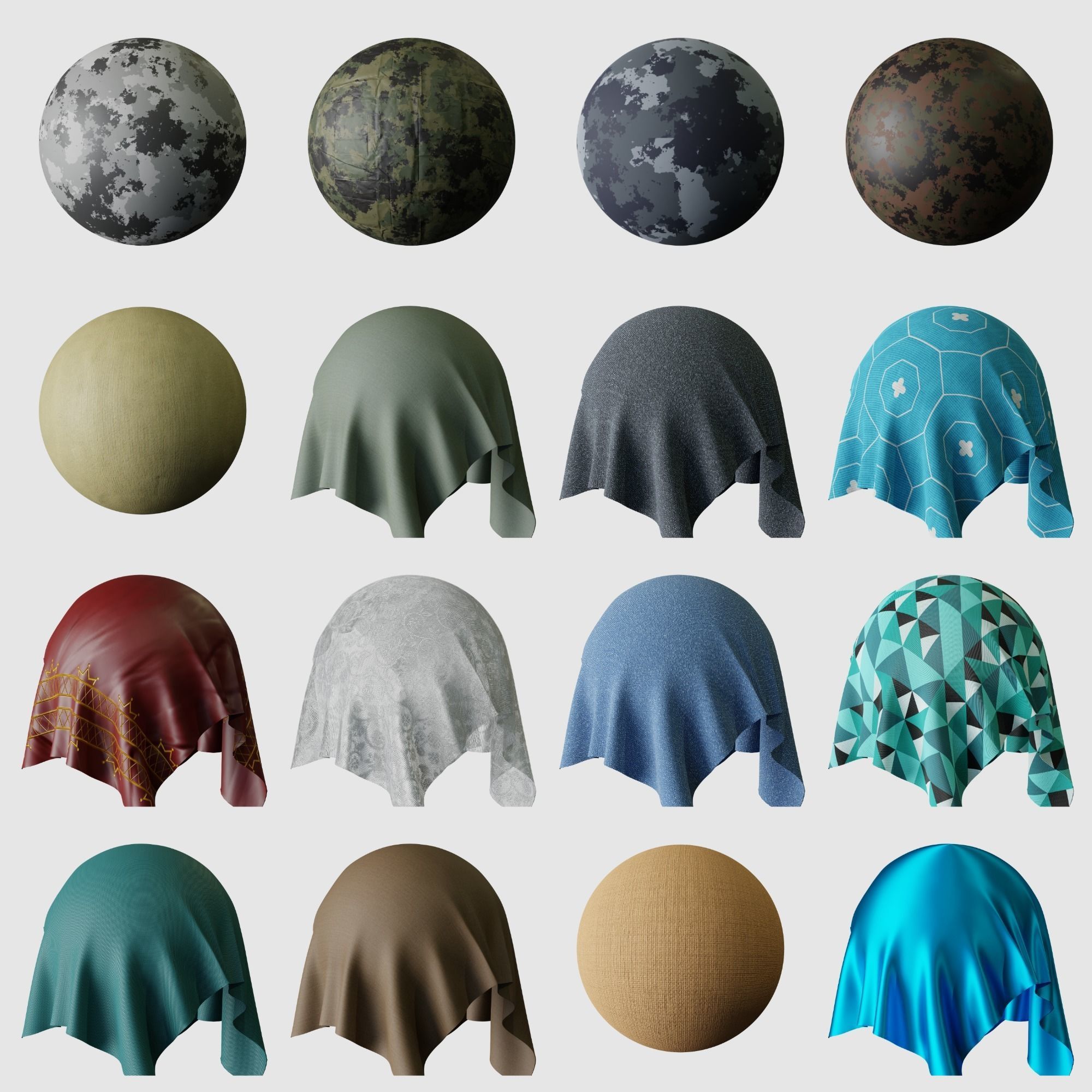 General Blender Material Pack 3D model | CGTrader