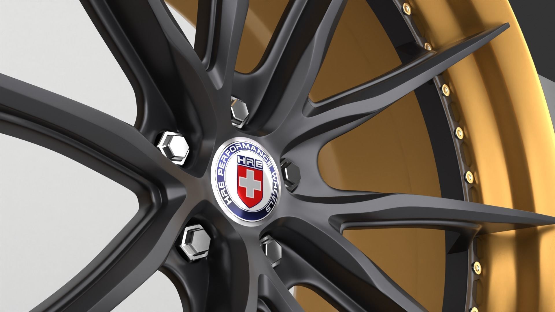 HRE Performance Wheels 3D model | CGTrader
