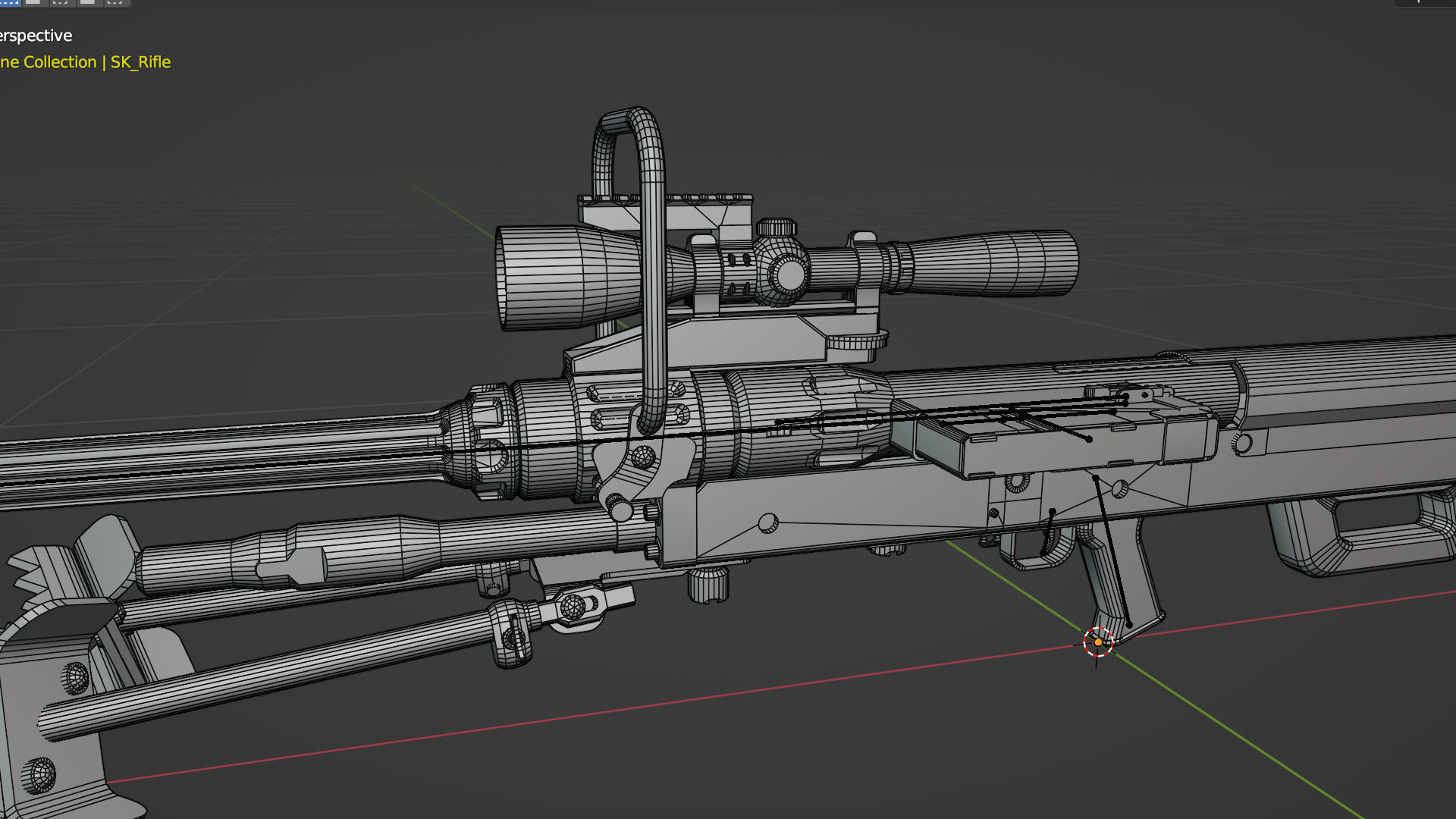 3D model Rifle NTW-20 VR / AR / low-poly | CGTrader