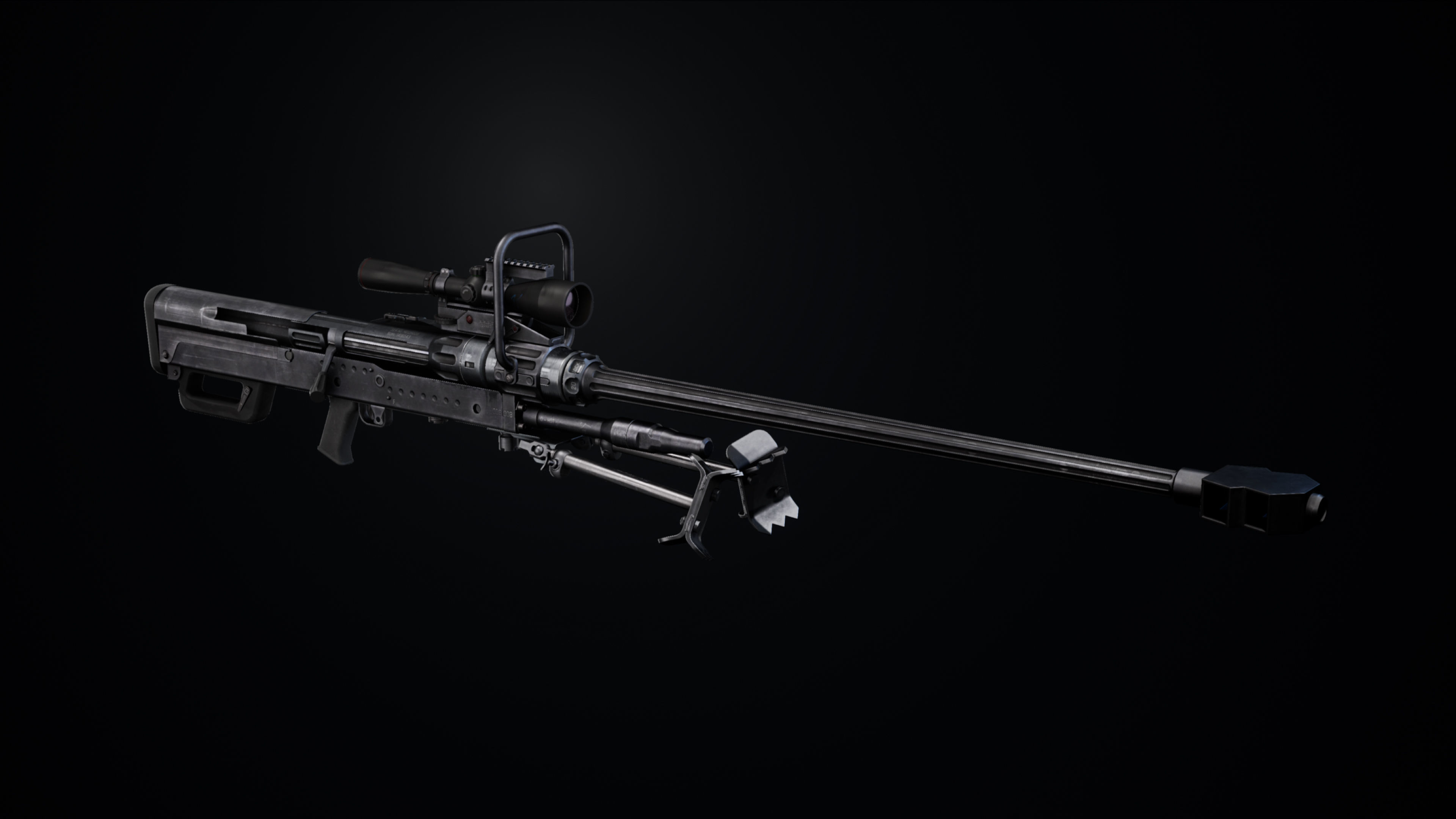 3D model Rifle NTW-20 VR / AR / low-poly | CGTrader