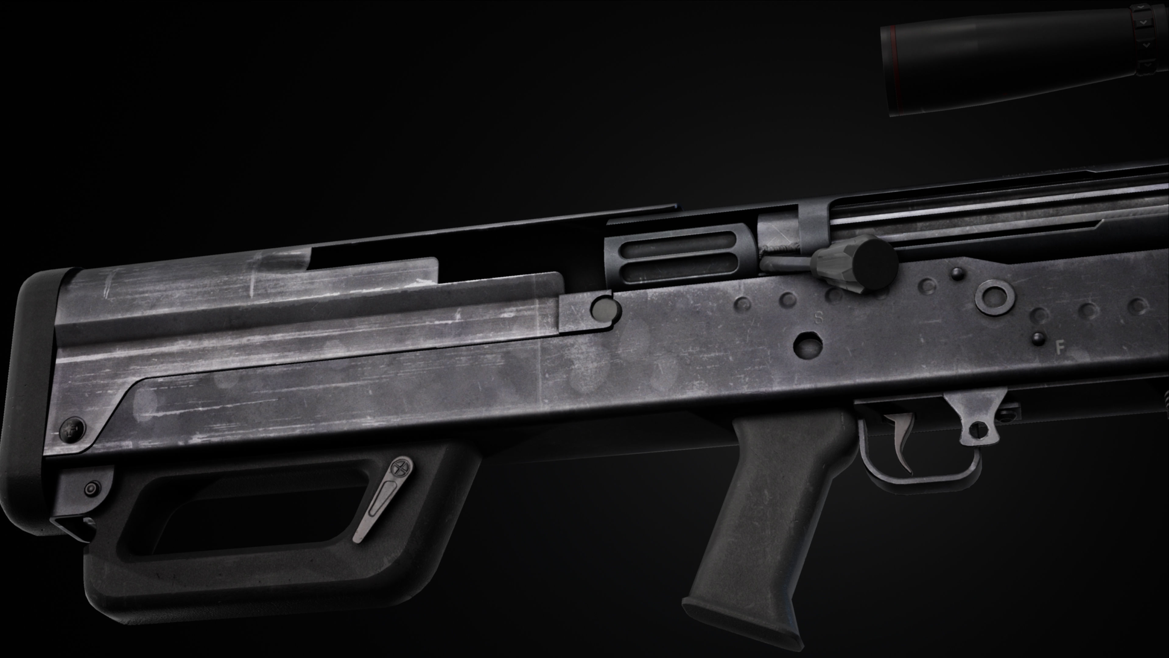 3D model Rifle NTW-20 VR / AR / low-poly | CGTrader