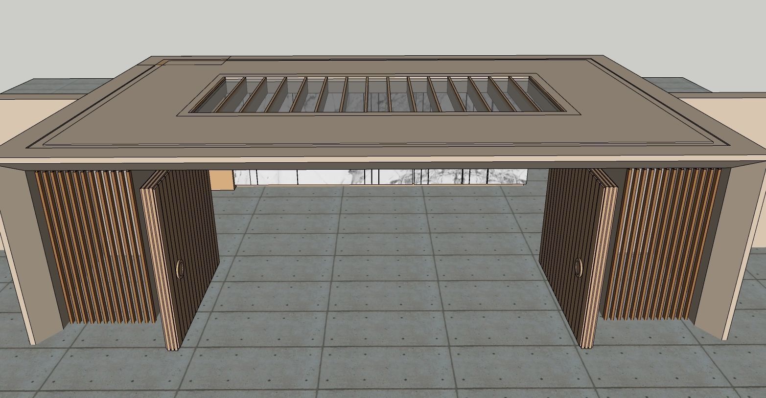 gate house 3D model 3D model | CGTrader