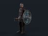 3D model Viking 1 A pose Low-poly character redy for games VR / AR / low-poly | CGTrader