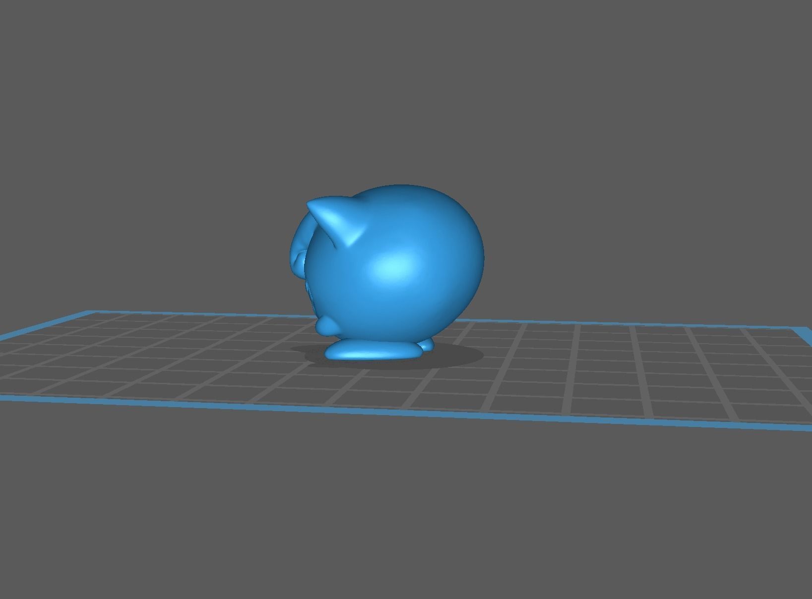 Igglybuff jigglypuff Wigglytuff and Scream tail 3D print model 3D model ...
