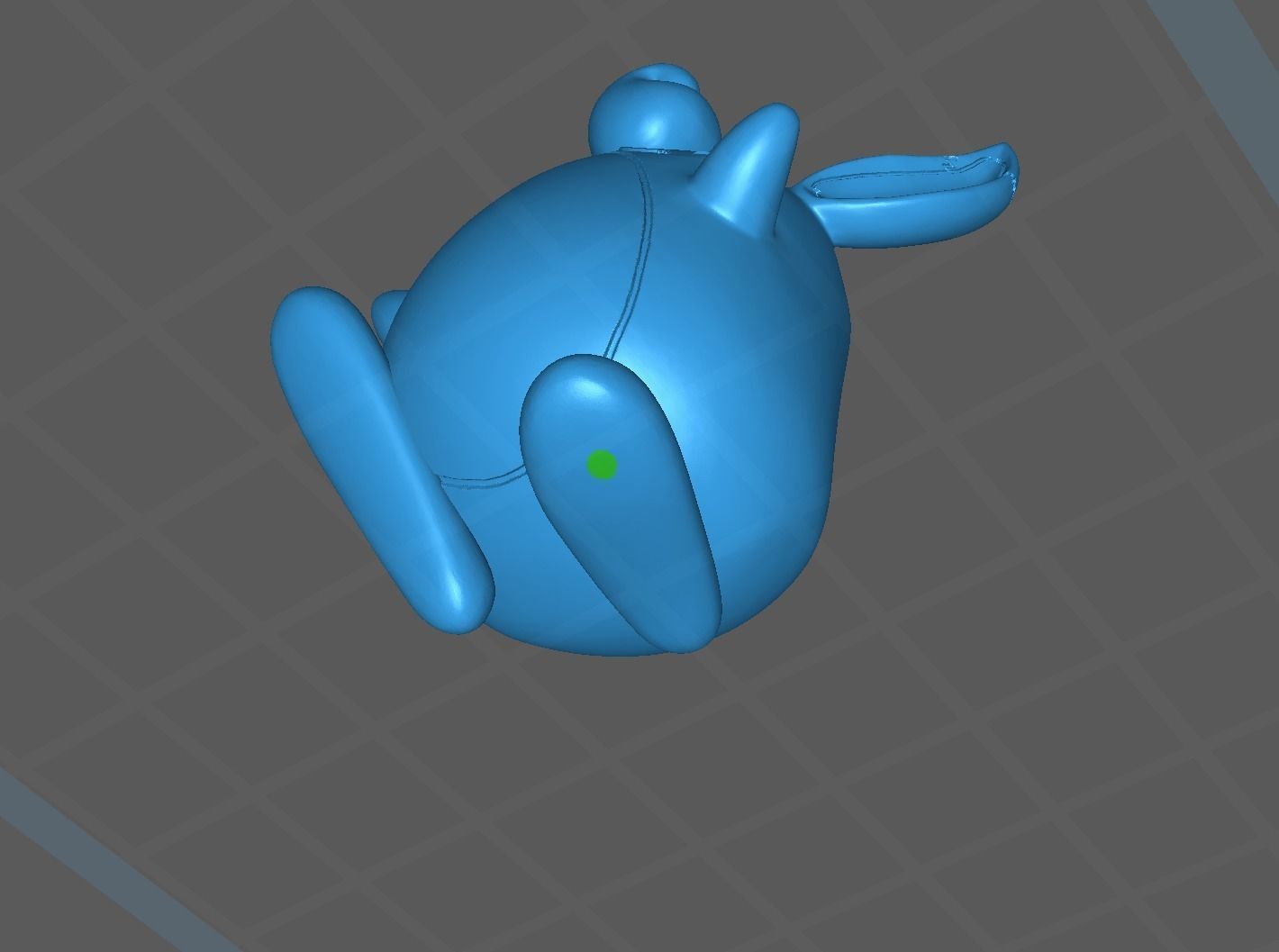 Igglybuff jigglypuff Wigglytuff and Scream tail 3D print model 3D model ...
