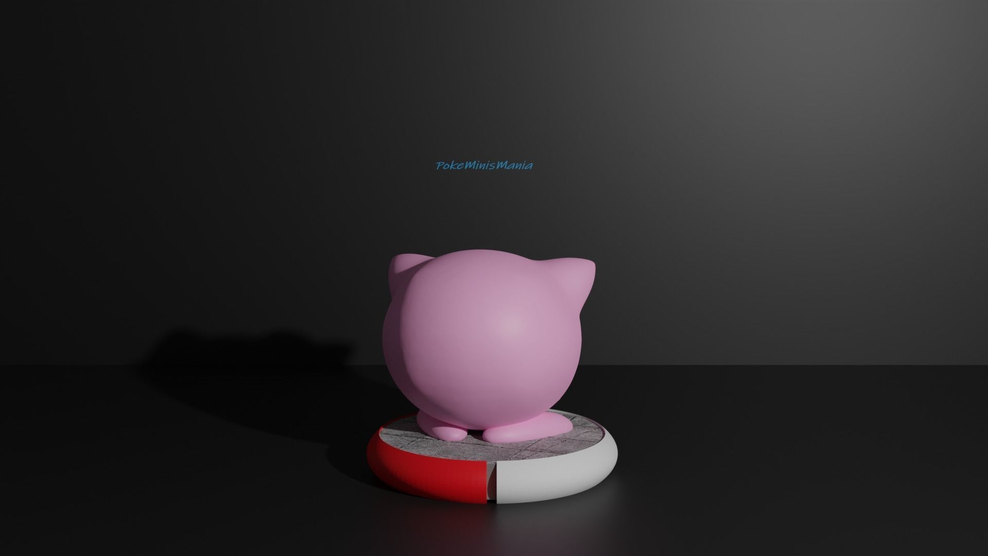 Igglybuff jigglypuff Wigglytuff and Scream tail 3D print model 3D model ...