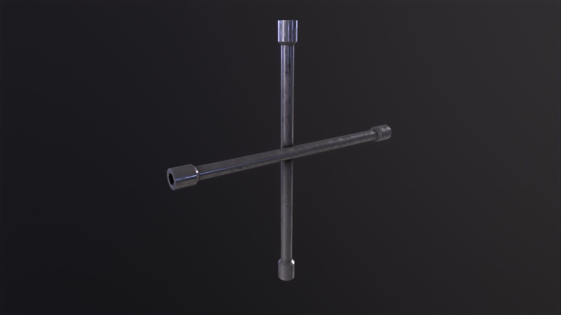 3D model Lug Wrench 3D Model VR / AR / low-poly | CGTrader